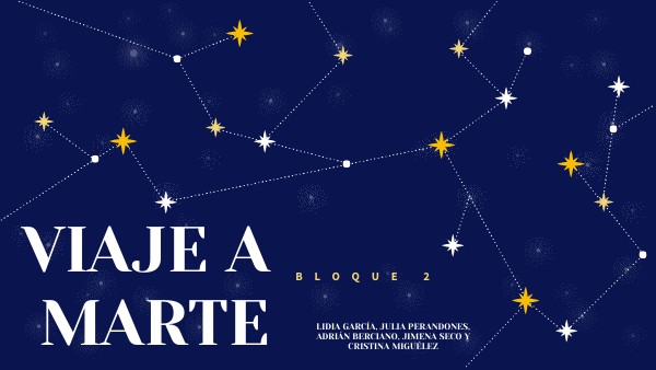 VIAJE A MARTE | Genially