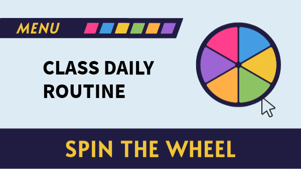 WHEEL ROUTINE | Genially