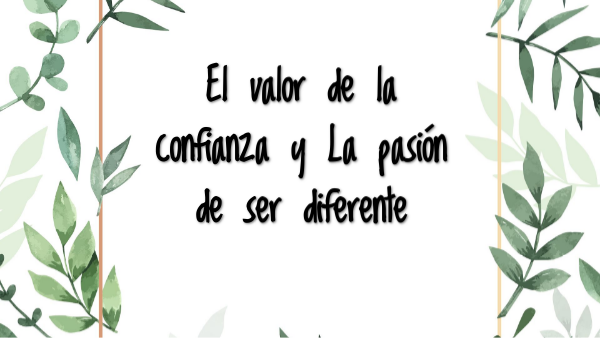 EL VALOR DE LA CONFIANZA 10m0 valores copia