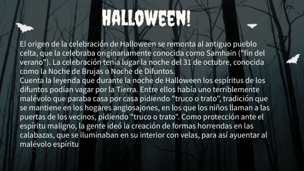 HALLOWEEN PRESENTATION | Genially