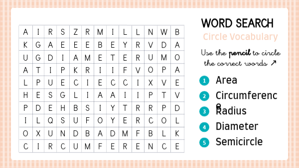 Circle Word Search