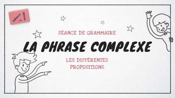 LES PROPOSITIONS - PHRASES COMPLEXES | Genially
