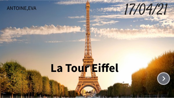 Tour Eiffel | Genially