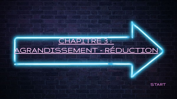 Chapitre 3 : Agrandissement - réduction | Genially