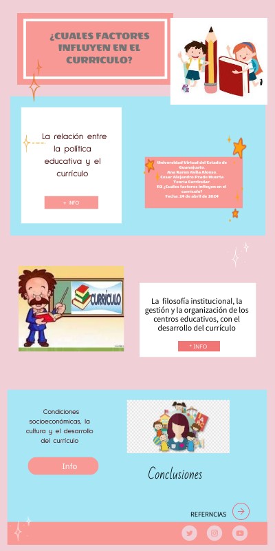 Reto2 ¿Cuales factores influyen en el currículo? | Genially