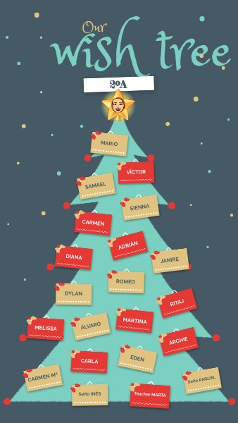 Our wish tree 2ºA | Genially