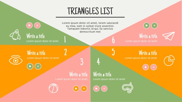TRIANGLES LIST | Genially