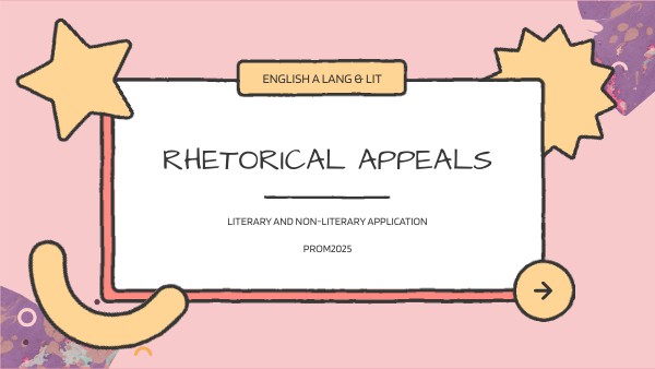 PROM 2025 RHETORICAL APPEAL ANALYSIS - ANTIGONE | Genially