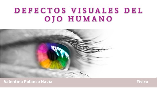 PRESENTACIÓN DEFECTOS VISUALES | Genially