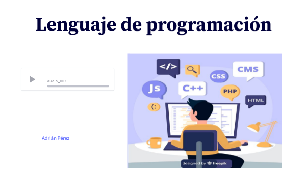 Lenguaje de Programación | Genially