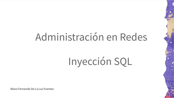 Inyección SQL