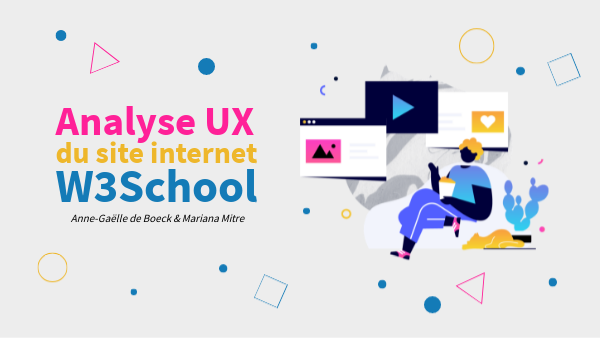 UX Design Presentation / W3School | Genially