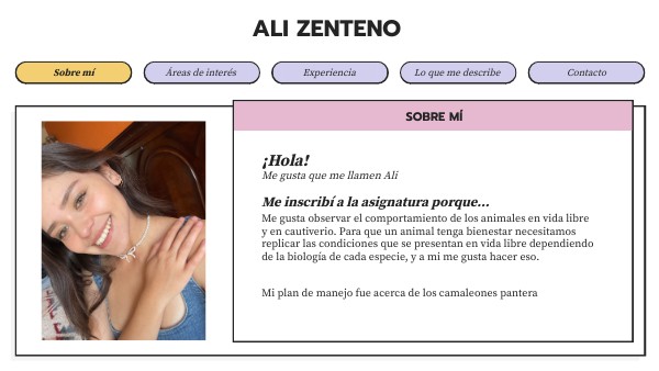Ali Zenteno | Genially