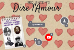 Séance préliminaire Dire l'Amour | Genially