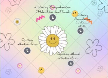 More question-making practice + List. Comprehension | Genially
