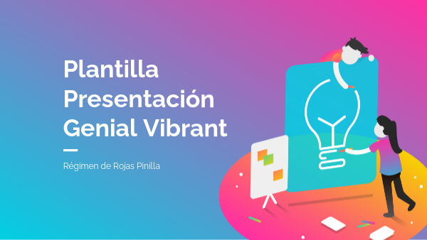 Régimen de Rojas Pinilla | Genially