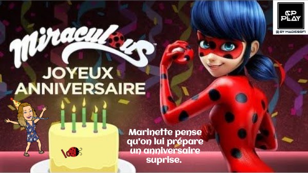 L'anniversaire de LadyBug