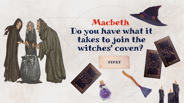 WITCHCRAFT ESCAPE ROOM - Macbeth
