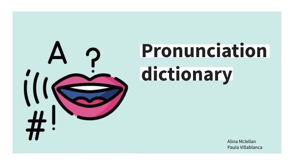 SQL Project - Pronunciation dictionary