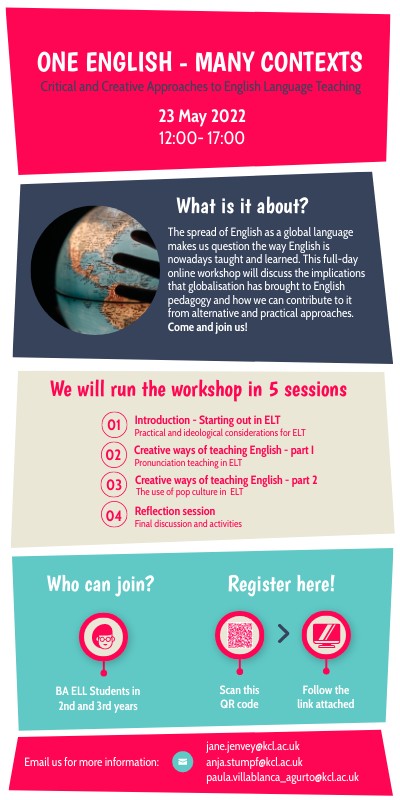 One English - Many Contexts: Critical and Creative Approaches to ELT