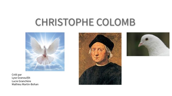 Christophe Colomb