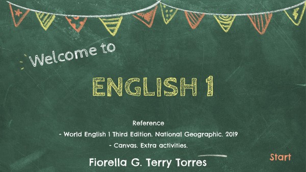 ENGLISH I | Genially