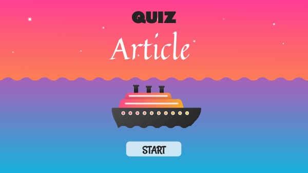 Quiz Article | Genially