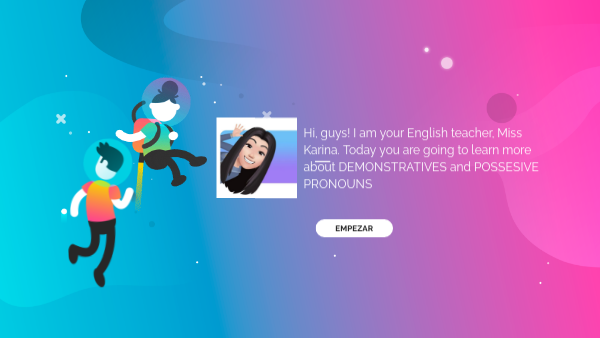 Demonstratives 2020 | Genially