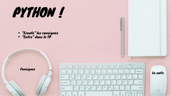 Introduction à Python | Genially