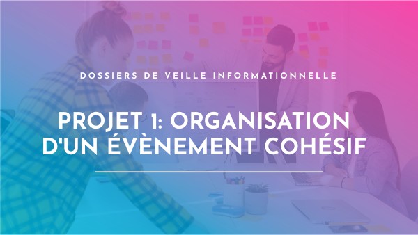 PROJET : DOSSIER DE VEILLE