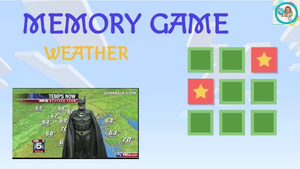 MEMORY -Weather | Genially