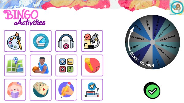 BINGO 2.0 activities