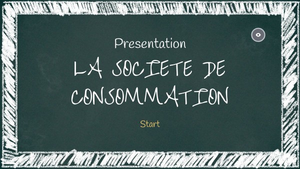 3E LA SOCIETE DE CONSOMMATIONSENTATION