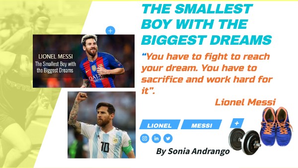 INFOGRAFIA LIONEL MESSI | Genially