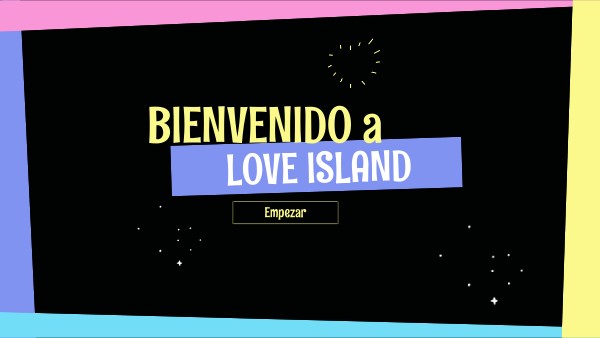 LOVE ISLAND EP1 | Genially