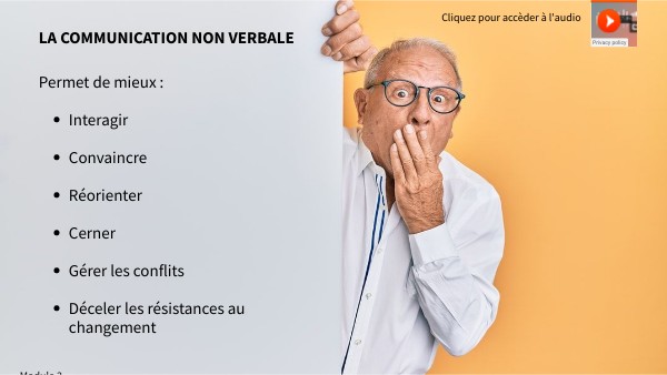 DECRYPTER LE NON VERBAL | Genially