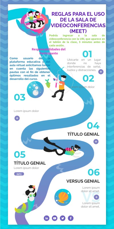 REGLAS PARA EL USO DE LA SALA DE VIDEOCONFERENCIAS (MEET)