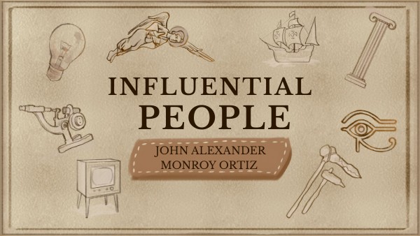 INFLUENTIAL PEOPLE | Genially