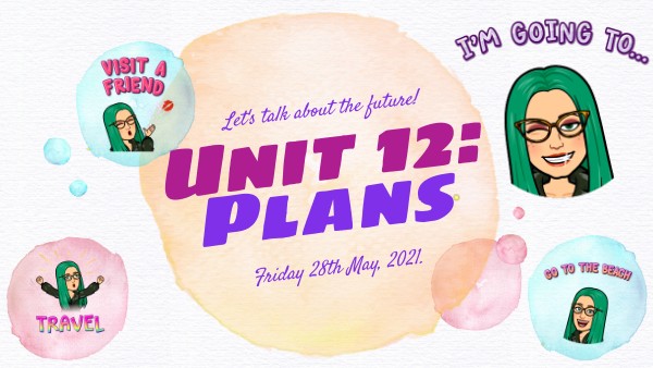 Lesson 24 - 28.05.21 - Beginner U12: Plans