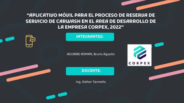 APP CARWASH CORPEX SAC