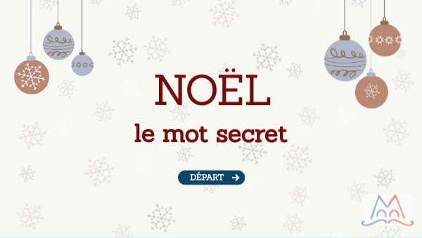 Noël - mot secret :) | Genially