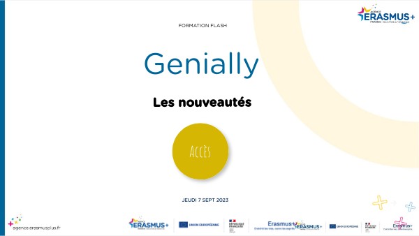 FORMATION FLASH - GENIALLY | Genially
