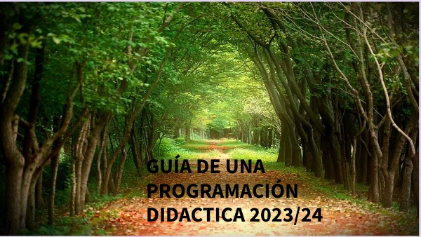 PRESENTACIÓN GUIA DE PROGRAMACIÓN DIDÁCTICA | Genially