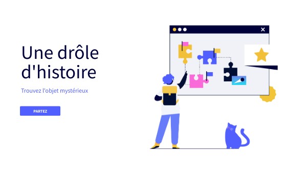 Une drôle d'histoire | Genially