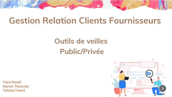 GRCF Groupe 3 Outils de veille