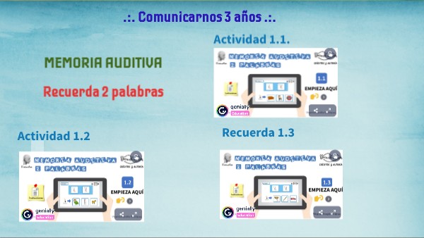 Comunicarnos 3 AÑOS | Genially