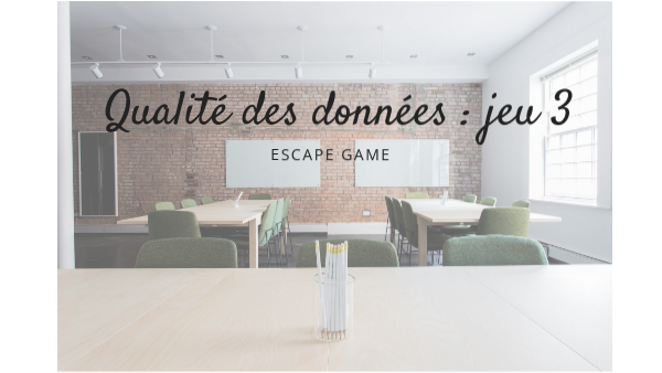 Jeu 3 : excape game | Genially