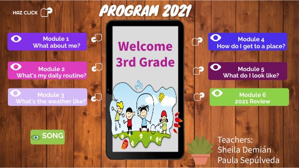 3rd Grade Program 2021 | Genially