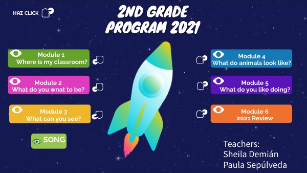 2nd Grade Program 2021 | Genially