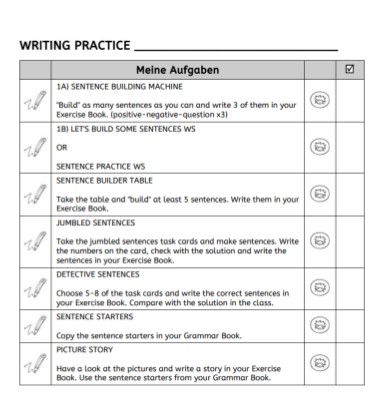 Practice writing